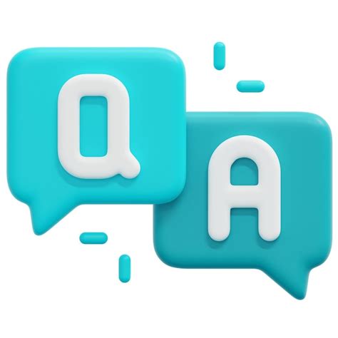 Premium Photo Chat Bubbles 3d Render Icon Illustration