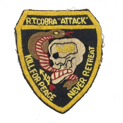 Handmade Us Recon Team Cobra Attack Patch Jeremy Tenniswood Militaria