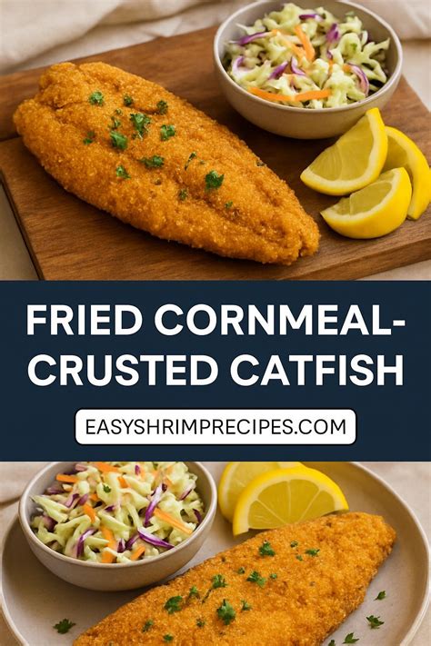 Fried Cornmeal Crusted Catfish Southern Comfort On A Plate