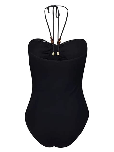 Zimmermann Wylie Swimsuit Black Farfetch