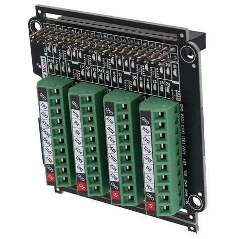 ☢gpio led terminal block breakout board for raspberry pi a 3a b 2b