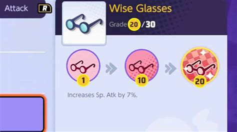 Wise Glasses Pokemon Unite Item Gg Untuk Sp Attack Pokemon