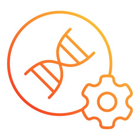Genetic Engineering Generic Gradient Outline Icon