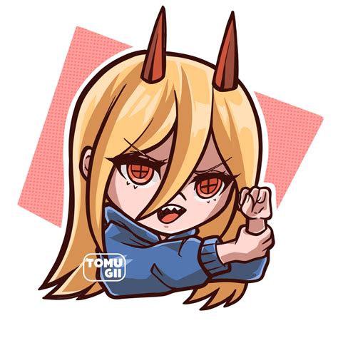 Power Chibi Fanart By Tomugii On Deviantart