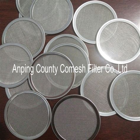 Stainless Steel Bound Circular Filter Disk High Quality Stainless