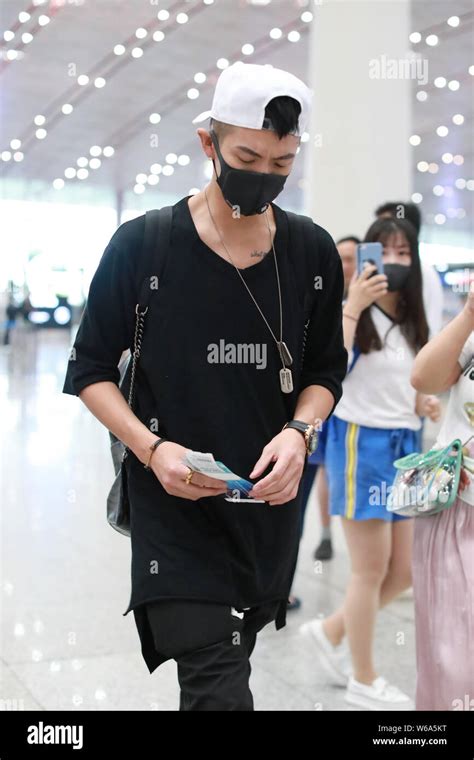 Taiwanese Actor And Singer Kai Ko Is Pictured At The Beijing Capital