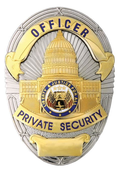 First Class Security Officer Badge Security Uniform