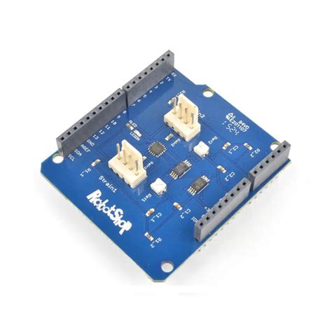 Load Cell Wheatstone Amplifier Shield 2ch Robotshop