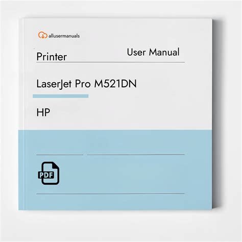 Hp Printer Laserjet Pro M521dn Manual Download