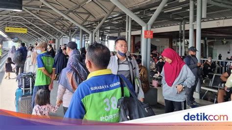 Jumlah Penumpang Turun Dari Wilayah Daop 8 Surabaya Meningkat