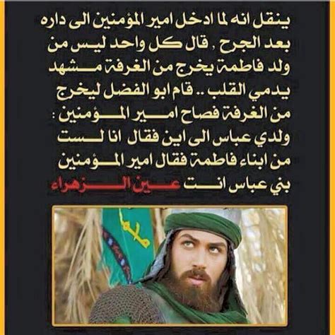 أبا الفضل العباس عليه السلام