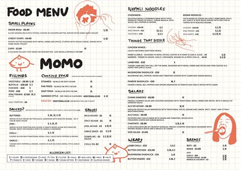 Menu — Momo Shop