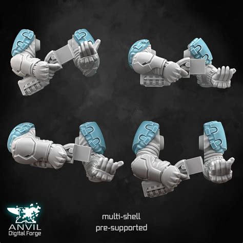 Digital Corporate Security Force Booster Pack Anvil Industry 3d Digital Forge Anvil Industry