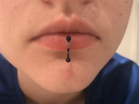 Vertical Labret Vertical Labret Piercing Lip Piercing 40 Off