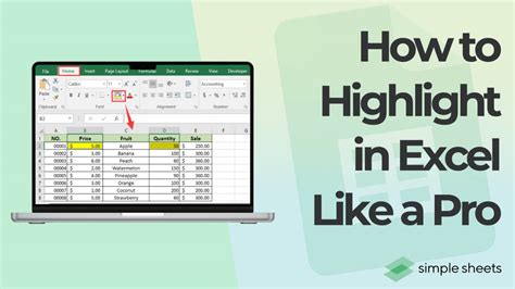 How To Highlight In Excel Cells Rows And Columns