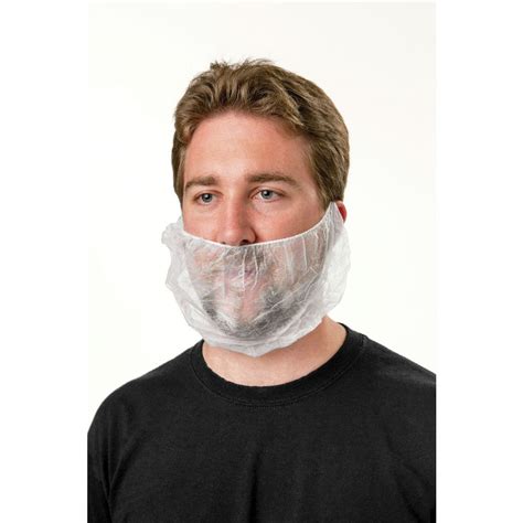 Cellucap White Non Woven Disposable Beard Protector