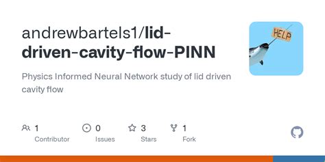 Github Andrewbartels1lid Driven Cavity Flow Pinn Physics Informed
