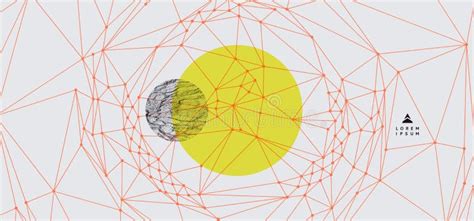 Trendy Abstract Background Array With Dynamic Particles Modern