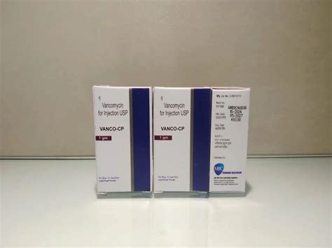 Vanco Cp Injection Strength 1 G At ₹ 69 Piece In Mumbai Id 2856404402455