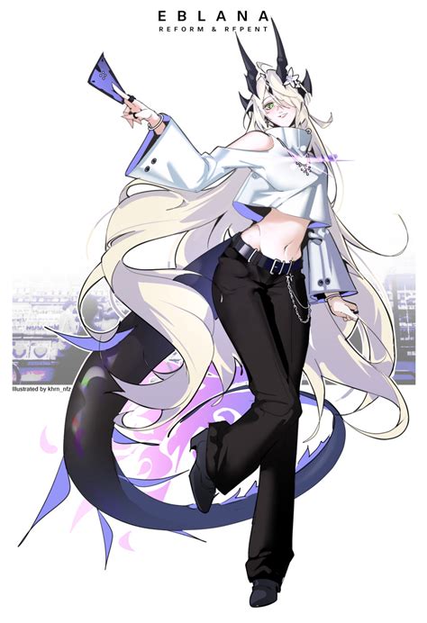 Khrnnfz Necrass Arknights Arknights Absurdres Highres 1girl