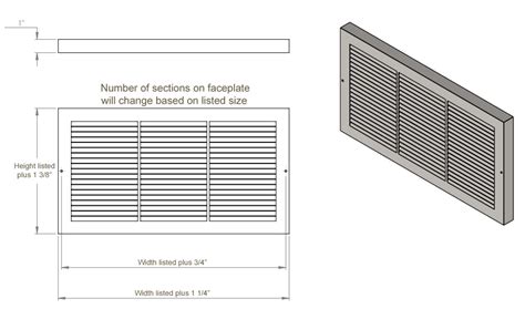Installerstore Rectangular Baseboard Grills And Registers Imperial