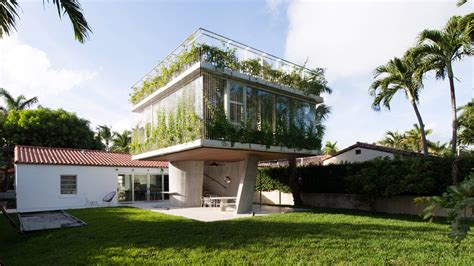 Christian Wassmann Uses Suns Path To Shape Miami Bungalow Extension