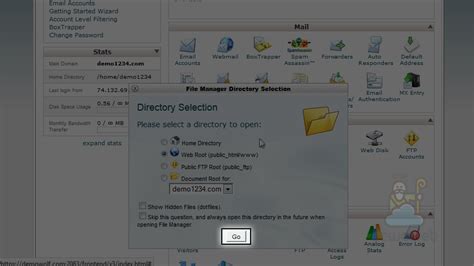 bagaimana cara menggunakan file manager di cpanel