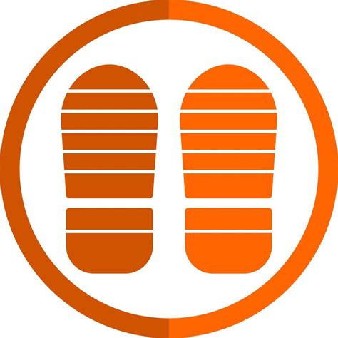 Footsteps Vector Icon Design 20158025 Vector Art At Vecteezy