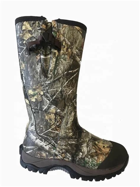 Field And Stream Mens Waterproof Camo Hunting Boots With 1000g