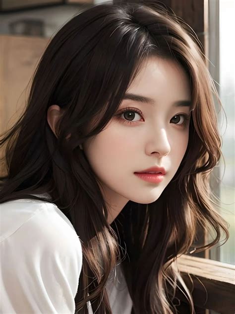 Pin By 🍒arin🍒 On Art Asian Beauty Cute Hairstyles Hair Styles