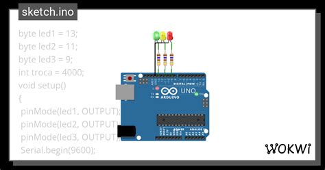Mm Semáforo Wokwi Esp32 Stm32 Arduino Simulator
