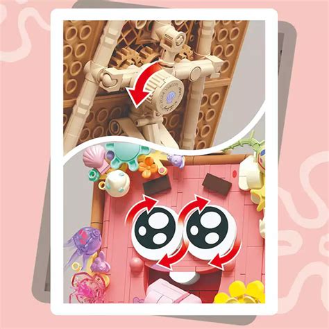 Sembo 612216 Spongebob Squarepants Sweet Flash With 498 Pieces Mould King