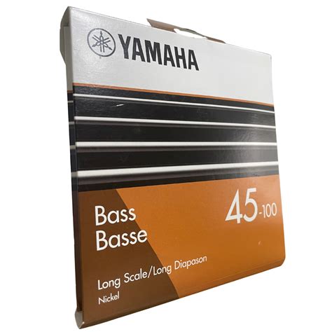 Encordoamento Yamaha Contrabaixo 4 Cordas 045 Gsb45