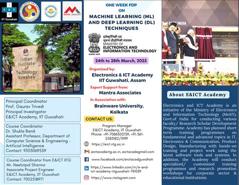 Harnessing The Power Of Ai A Comprehensive Fdp For Faculty And