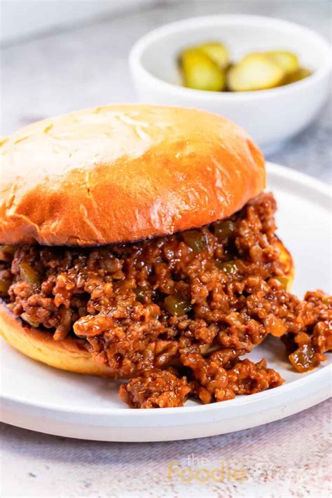 The Best Homemade Sloppy Joes Thefoodieblogger
