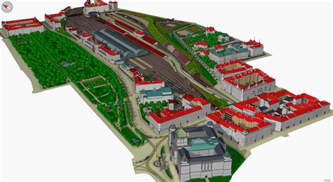 Hlavní Nádraží A Jeho Okolí V Roce 1924