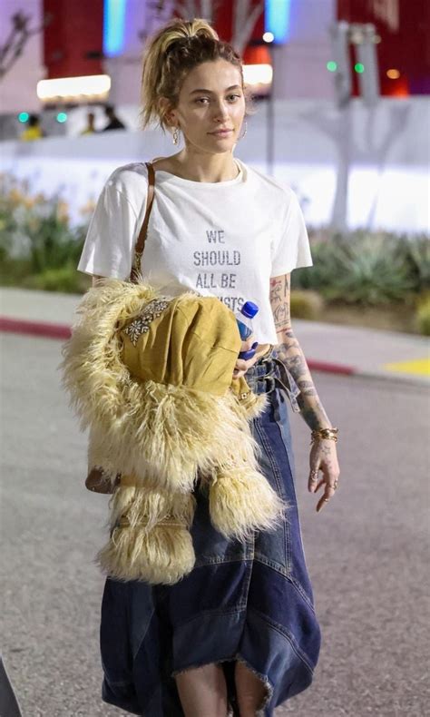 Paris Jackson Watches Madonnas Show Which Has A Tribute To Her Dad