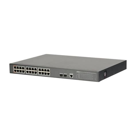 Dahua Dh Pfs4226 24gt 360 24 Port Poe Gigabit Managed Switch Devicedeal