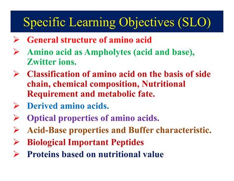 Amino Acids Structure Pdf