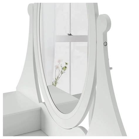 Melio Buy White Mirror With Drawers Online Metercube