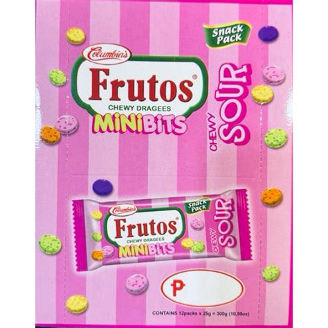 Frutos Minibits 12 Pcs Shopee Philippines
