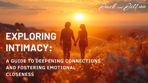 Exploring Intimacy Jack And Jill Adult