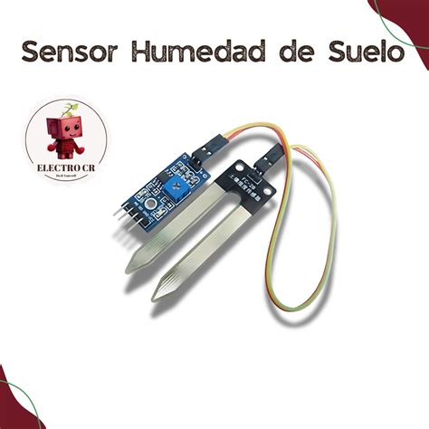 Sensor De Humedad De Suelo Electro Cr