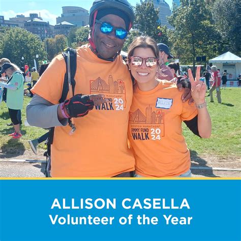 Wilmingtons Allison Casella Honored As “volunteer Of The Year” By The