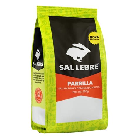 Sal De Parrilla Granulado Lebre Pacote 500g Supermercado Pedralli