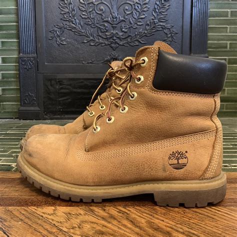 Timberland Genuine Leather Work Boots Very Depop