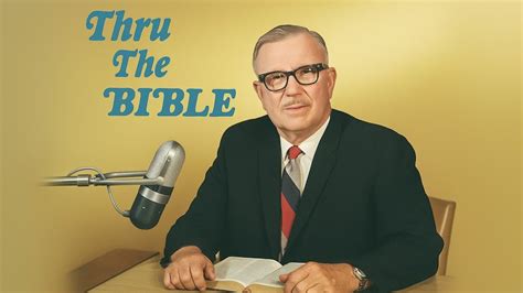 Thru The Bible With Dr J Vernon Mcgee Audio Collection Youtube