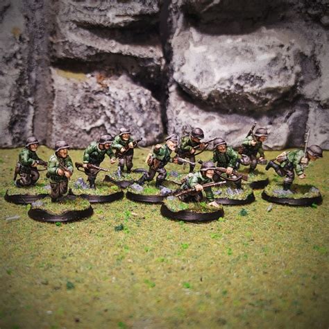 Wwii German Infantry Squad 2 10 Models Various Scales Historical
