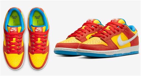 Nike Sb Dunk Low Pro Bart Simpson Baselineskateshop