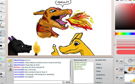Iscribble Clone Charizard By Rindiny On Deviantart